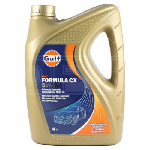 Variklio alyva | Gulf Formula CX 5W-30 4L | Alyva.lt