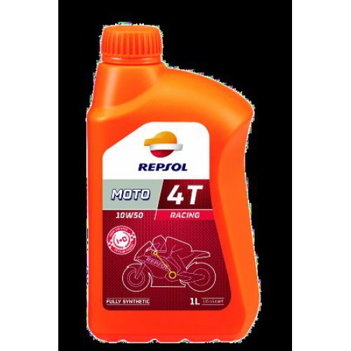 Motociklo variklio alyva | REPSOL MOTO RACING 4T 10W50 1L | Alyva.lt